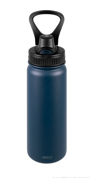 HYDROSPORT QUENCH BOTTLE - 550ml NAVY - AVANTI – Blue Mountains Camping