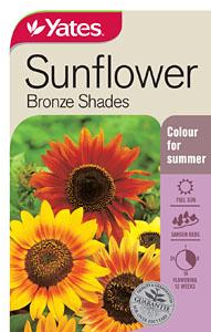 SUNFLOWER SEEDS - BRONZE SHADES - YATES – Blue Mountains Camping