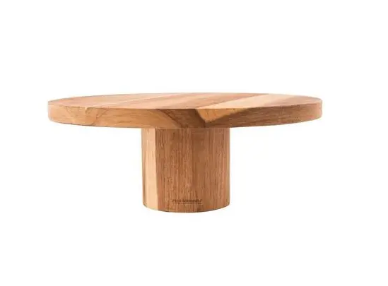 CAKE STAND - ACACIA WOOD - 30 X 10CM - PEER SORENSEN – Blue Mountains ...