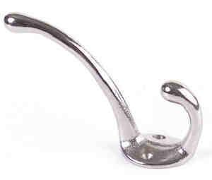 HAT & COAT HOOK - CHROME PLATED - 60mm - ZENITH – Blue Mountains Camping