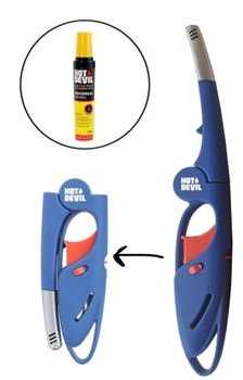 LIGHTER - HOT DEVIL WITH REFILL – Blue Mountains Camping