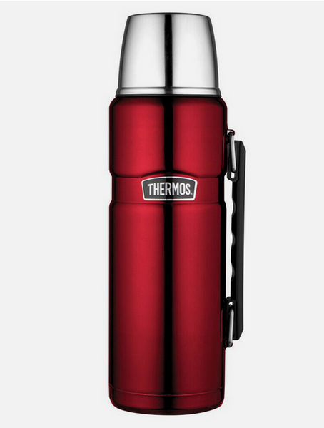 THERMOS - 2 LITRE - INSULATED KING FLASK - RED - GENUINE THERMOS – Blue ...