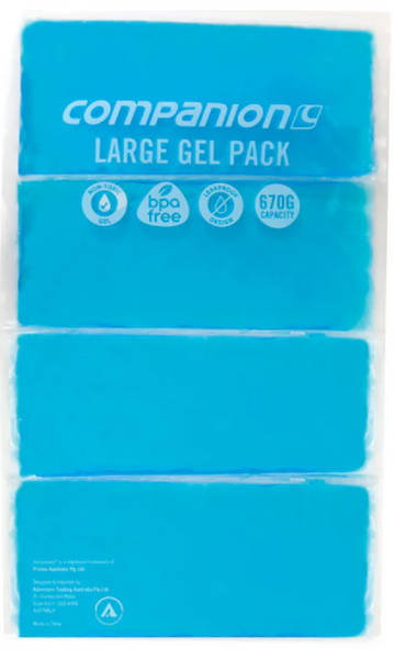 ICE BRICK - 670g - GEL PACK - LARGE - COMPANION – Blue Mountains Camping