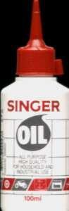 OIL - SINGER MACHINE OIL - 100ML – Blue Mountains Camping
