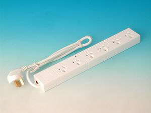 POWER BOARD - 6 OUTLET - WITH OVERLOAD SWITCH - ARLEC – Blue Mountains ...