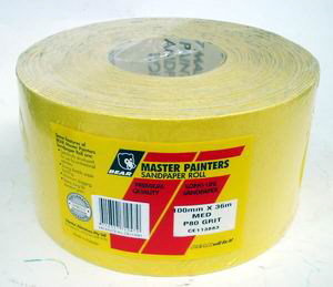 SANDPAPER - P80 - CORUNDUM - 100mm x 1000mm – Blue Mountains Camping