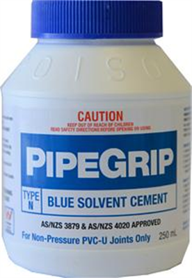 PVC BLUE SOLVENT CEMENT - 250ml – Blue Mountains Camping