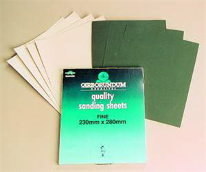 SANDPAPER - P320 - WET & DRY - 230mm x 280mm - BLACK – Blue Mountains ...