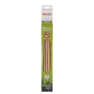 MOZZIE STICKS - CITRONELLA/SANDALWOOD - 10 PACK – Blue Mountains Camping