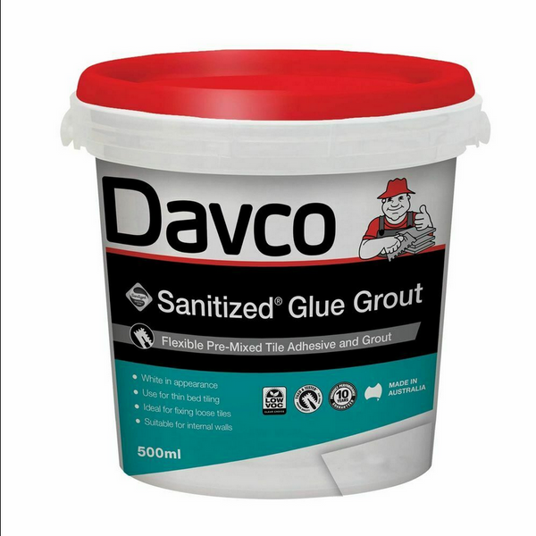 TILE ADHESIVE & GROUT - PREMIXED - CERAMIC - DAVCO - 500ml – Blue ...