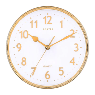 CLOCK - WALL CLOCK - 32CM DARCY ARABIC GOLD - BAXTER – Blue Mountains ...