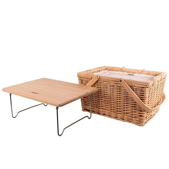 PICNIC BASKET - 4 PERSON - ZEN ARC PATTERN - AVANTI – Blue Mountains ...