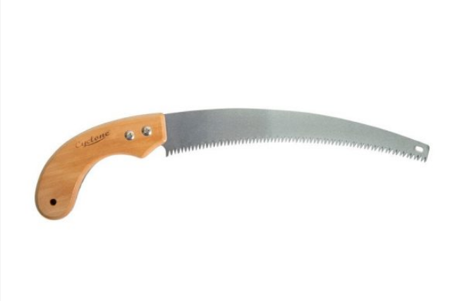 Wooden handle pruning saw store
